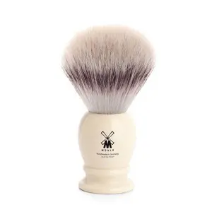 MUHLE Classic Large Faux Silvertip Fiber Shaving Brush - Ivory