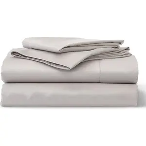 ELA LANE USA Heritage Organic Sateen Sheet Set - Grey