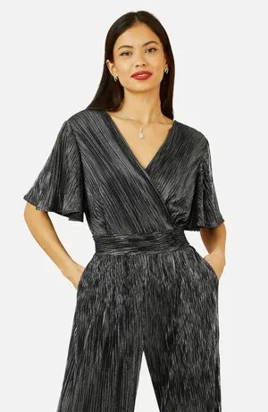 YUMI Pleated Jumpsuit