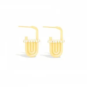CAMPBELL + CHARLOTTE Edge All Day Earrings - Gold