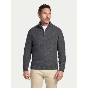 Raging Bull Zip Up Knitwear For Men