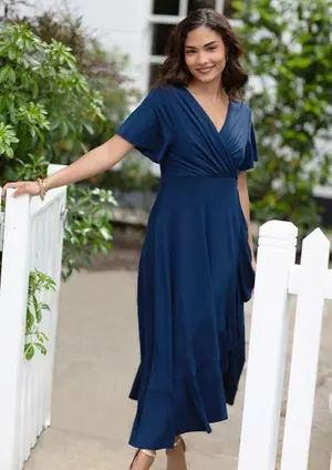 ALIE STREET LONDON Waterfall Petite Dress