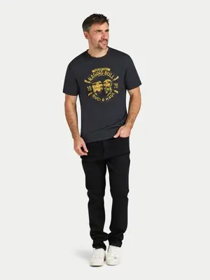 RAGING BULL Ruck & Maul Print T-shirt