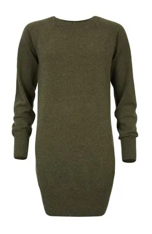 CELTIC & CO. Supersoft Slouch Dress - Olive