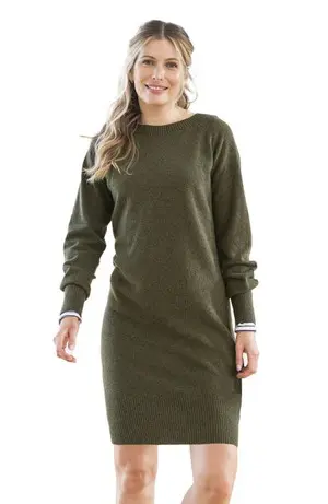 CELTIC & CO. Supersoft Slouch Dress - Olive
