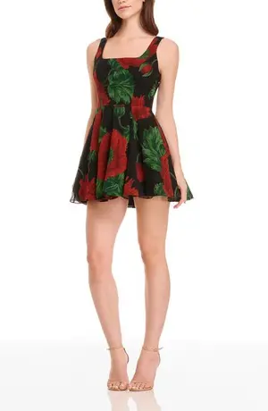 Dress The Population Ainsley Floral Mini Dress