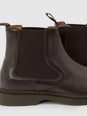 REISS Jagger Leather Chelsea Boots