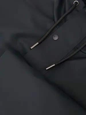 Rains Short Hooded Parka Coat