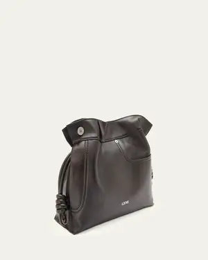 Loewe Flamenco Panta Clutch Bag - Brown