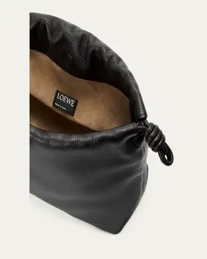 Loewe Flamenco Medium Shoulder Bag - Black