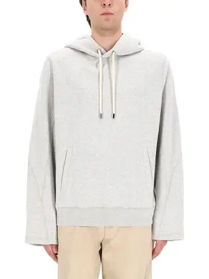 LANVIN Sweatshirt With Logo - Grey