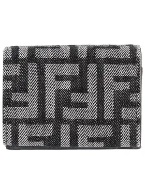 Fendi Trifold Baguette" Wallet