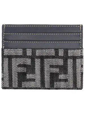 Fendi Card Holder "baguette - Black