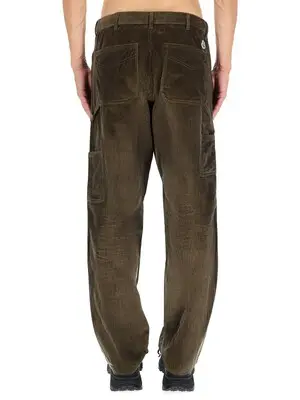 Moncler Ribbed Pants - Green
