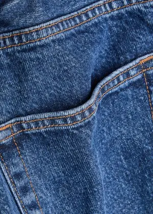 FRAME The Neat Tapered-leg Jeans - Denim