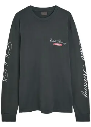 CLUB 1984 Racing Printed Cotton Top