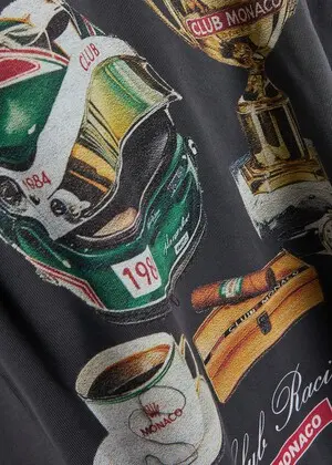 CLUB 1984 Racing Printed Cotton Top