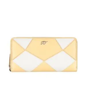 ROGER VIVIER Wallet Pastel Leather - Yellow