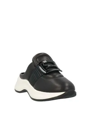 Hogan Leather Sneakers - Black