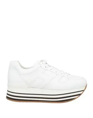 Hogan Leather Low-top Sneakers - White