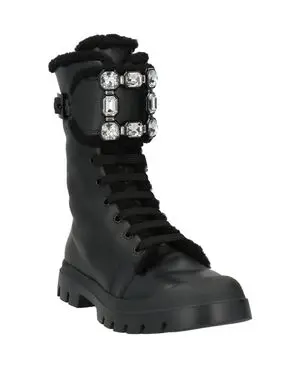 ROGER VIVIER Leather Ankle Boots