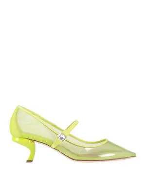 ROGER VIVIER Lime Mary Jane Pumps