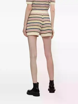 Zimmermann Drawstring Knitted Shorts