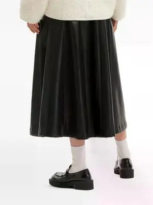 B+AB A-line Pleated Midi Skirt
