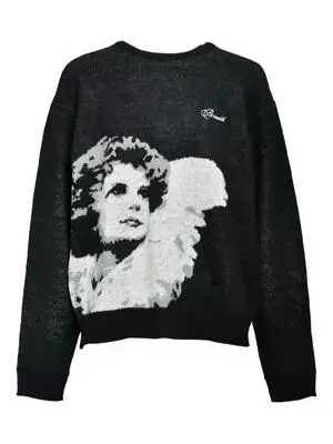 BREATH Logo-embroidered Sweater - Black