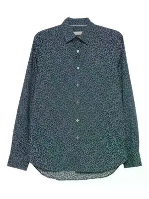 Canali Floral-print Shirt