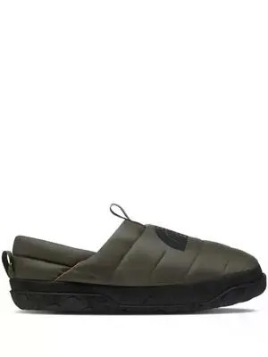 The North Face Nuptse Quilted Mules - Green