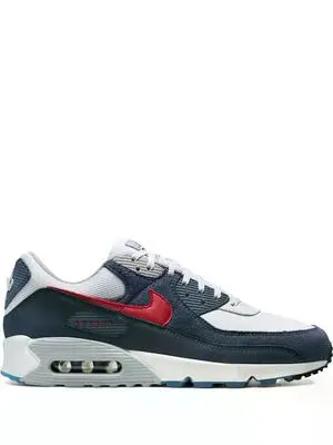 Nike Air Max 90 Lace-up Sneakers - Blue