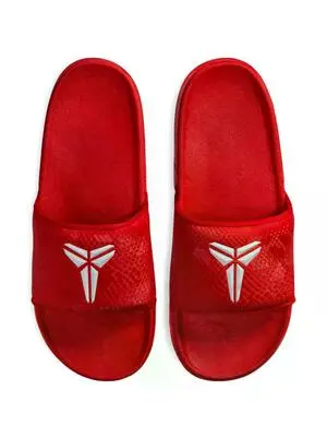 Nike Kobe Offcourt Logo-print Flip Flops - Red