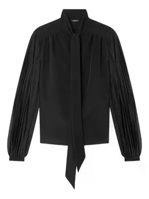Versace Pleated Blouse