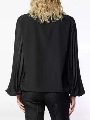 Versace Pleated Blouse