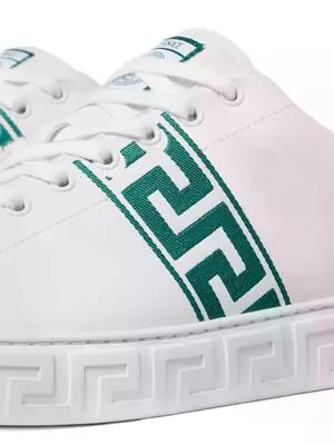 Versace Lace-up Sneakers - White