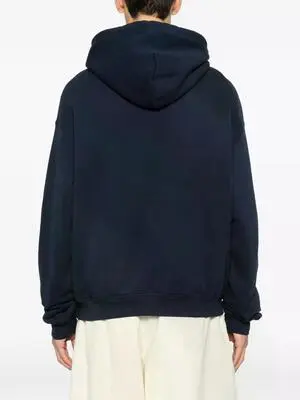 Lacoste Logo-appliqué Drawstring Hoodie - Blue