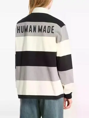 HUMAN MADE Logo-embroidered Polo Shirt