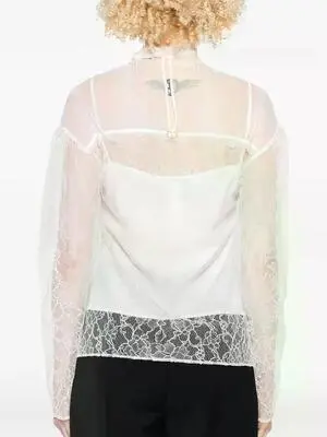 TWINSET Lace Ruffled Knitwear