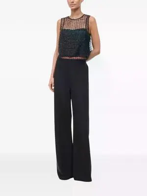 Staud Star-embellished Top - Black