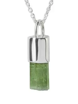 PARTS OF FOUR Sterling Talisman Tourmaline Pendant Necklace - Silver