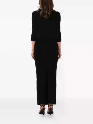 MANURI Kokon Draped-detail Dress