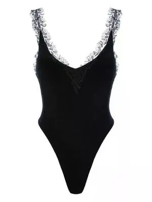 MANURI Isabelle Lace Bodysuit