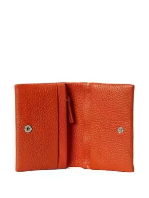 Polo Ralph Lauren Pebbled Leather Snap Wallet