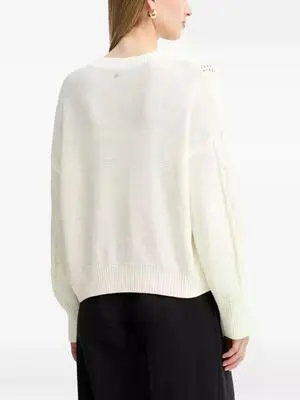 BOSS Cable-knit V-neck Sweater