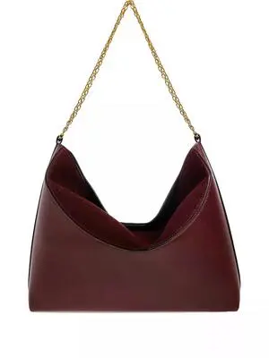 NEOUS Leather Tote Bag With Chain Strap