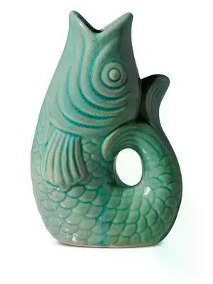 CU I SEEYOU Fish-shaped Handle Vase - Blue