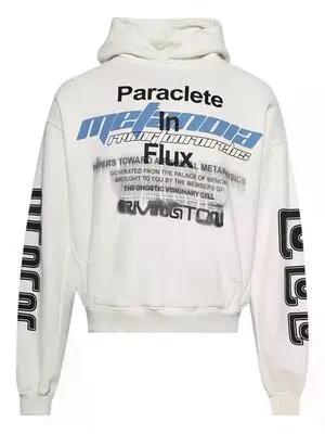 RRR123 Graphic Print Sweatshirt - White
