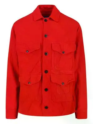 Junya Watanabe Front-pocket Buttoned Shirt Jacket