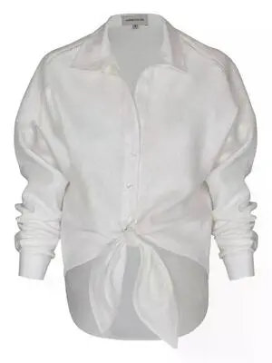 ANDRES OTALORA Tie-front Blouse